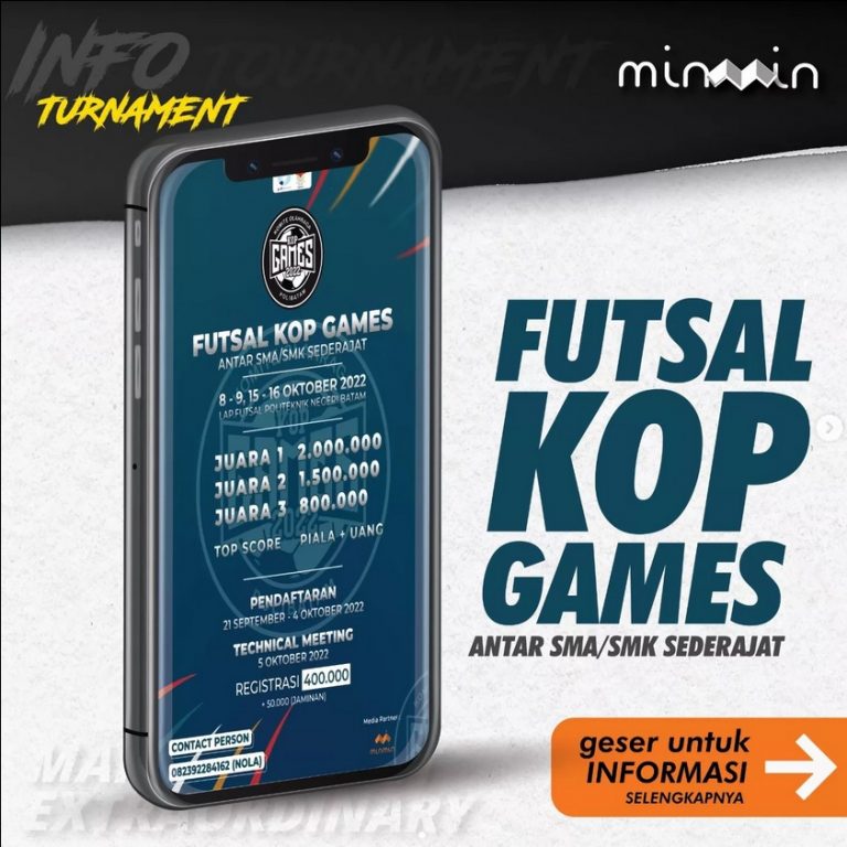 FUTSAL KOP GAMES – Politeknik Negeri Batam