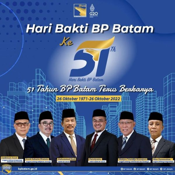 Selamat Hari Bakti BP Batam Ke-51 Tahun – Politeknik Negeri Batam