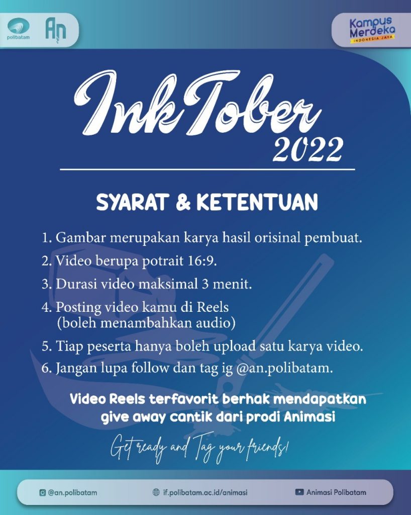 Ink Tober 2022 – Politeknik Negeri Batam