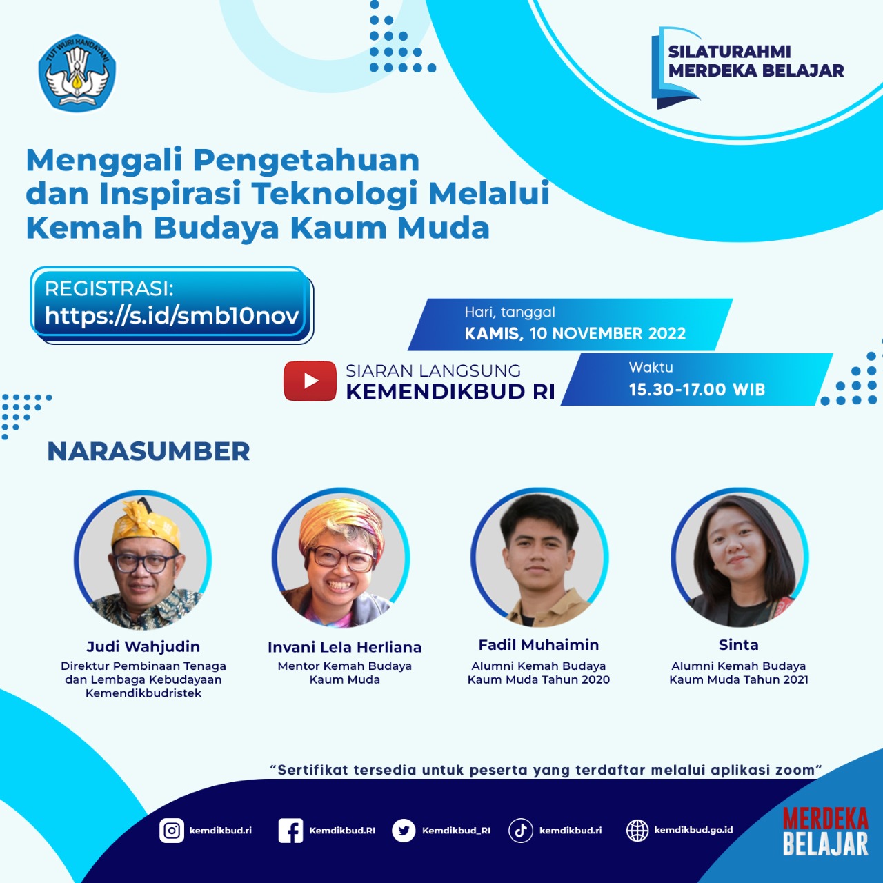 SilaturahmiMerdekaBelajar “Menggali Pengetahuan dan Inspirasi Teknologi ...