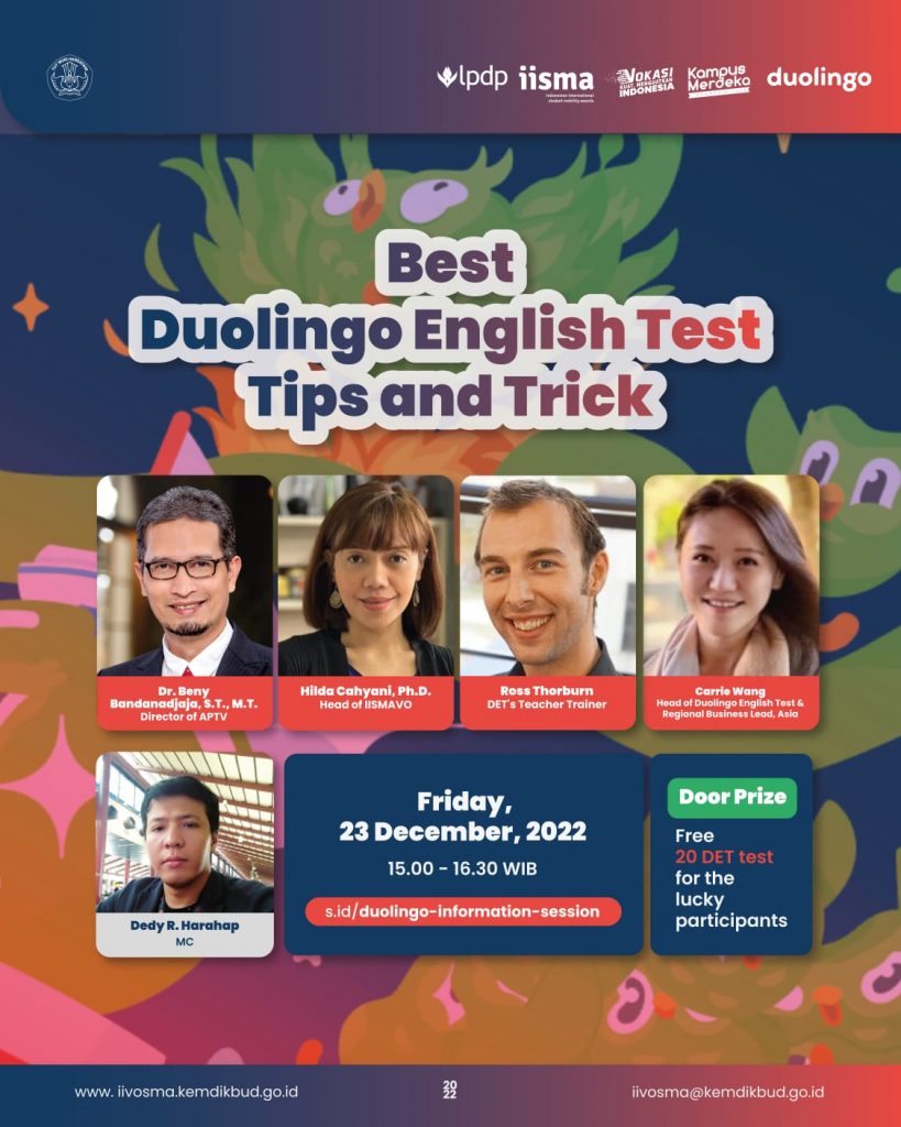 Dialog “Best Duolingo English Test Tips and Trick” – Politeknik Negeri ...