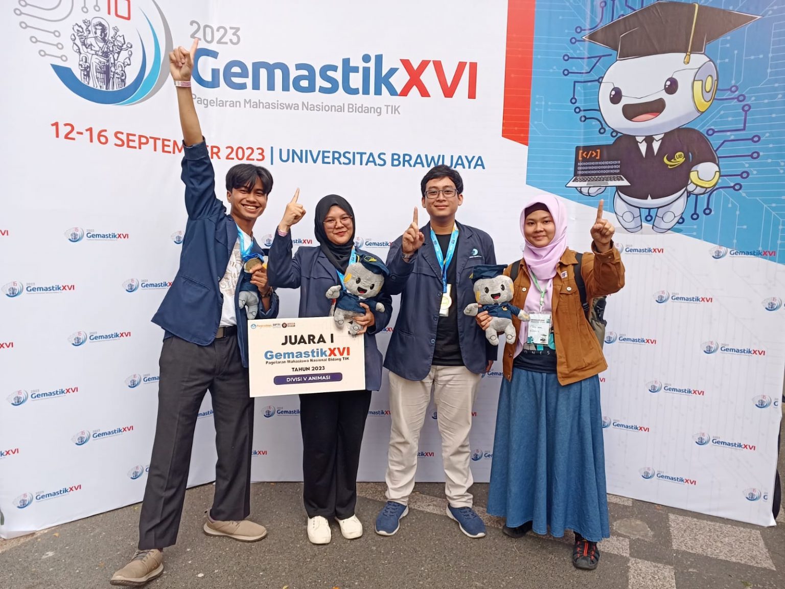 Tim Animasi Polibatam Raih Medali Emas Kompetisi GEMASTIK XVI Tahun ...