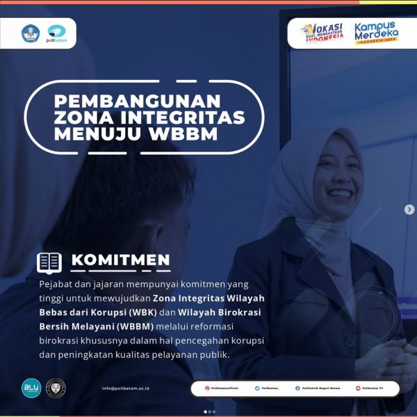 Apa Itu ZI, WBK dan WBBM? – Politeknik Negeri Batam