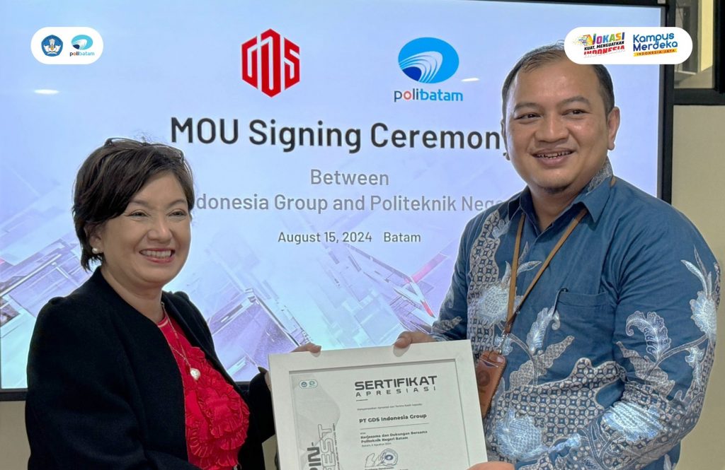 Polibatam dan PT. GDS Indonesia Group Sepakat Tandatangani Kerjasama Pengembangan Data Center ...
