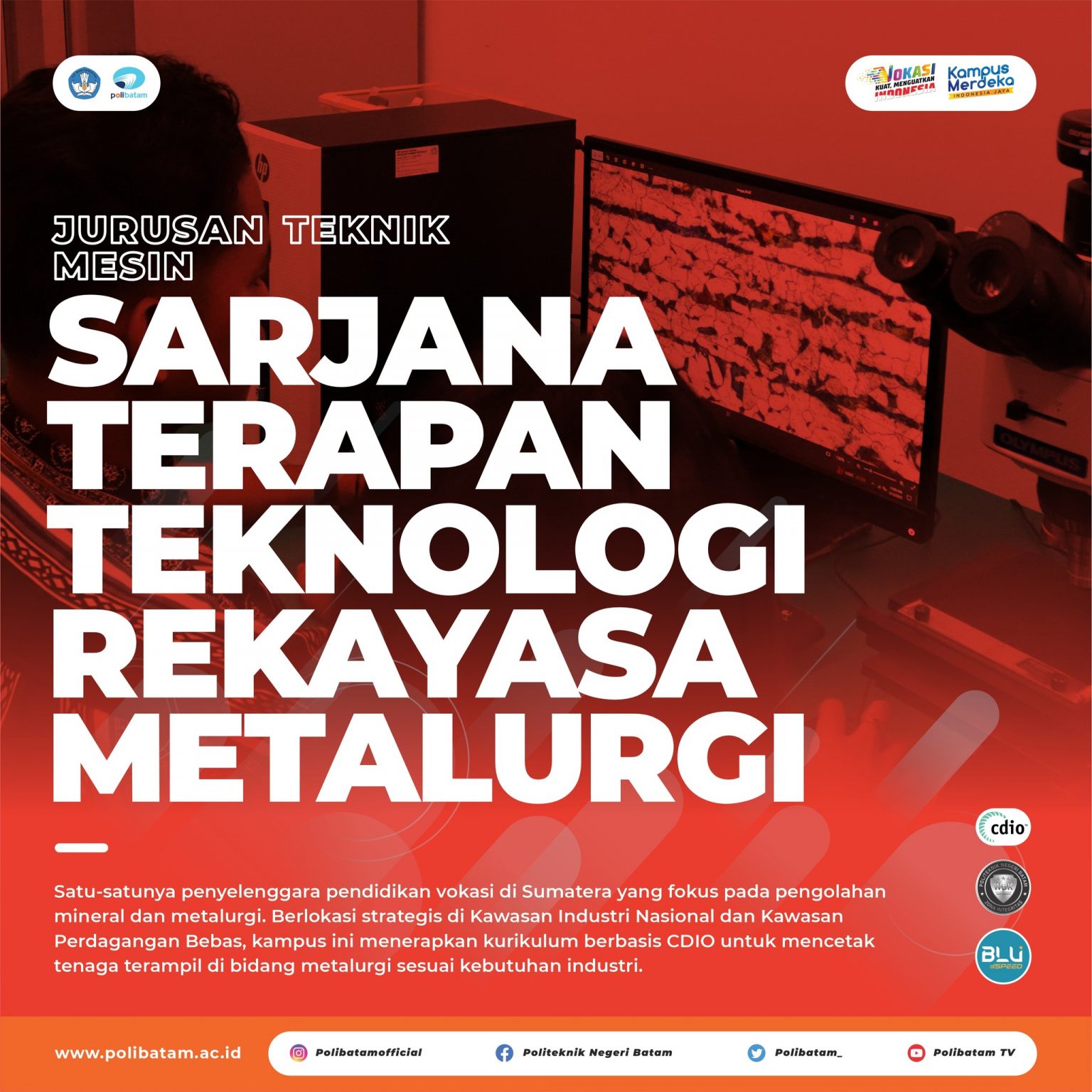 Bangun Karier Masa Depan dengan Teknologi Rekayasa Metalurgi di Polibatam! – Politeknik Negeri Batam